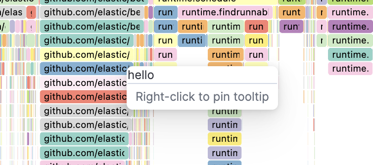 [Flamegraph] tooltip pin prompt is visible with no tooltip actions · Issue #1966 · elastic ...