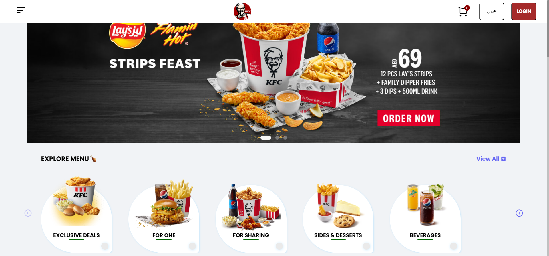 GitHub - tjn20/KFC-Clone-Website: Full Stack KFC Clone Website with Cart Functionality for ...