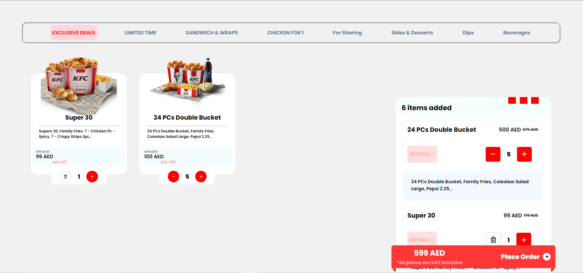 GitHub - tjn20/KFC-Clone-Website: Full Stack KFC Clone Website with Cart Functionality for ...