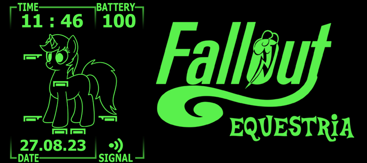 GitHub - wirelune/PipBuck: Fallout:Equestria inspired watchface for Pebble smart watches.