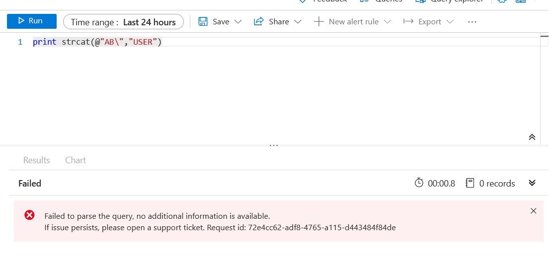 Literal Quoting Does Not Work As Expected With Backslashes · Issue 2557 · Azureazure Sentinel