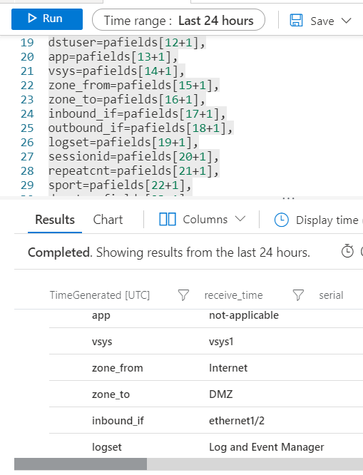 Missing Columns From Query · Issue 1100 · Azureazure Sentinel · Github