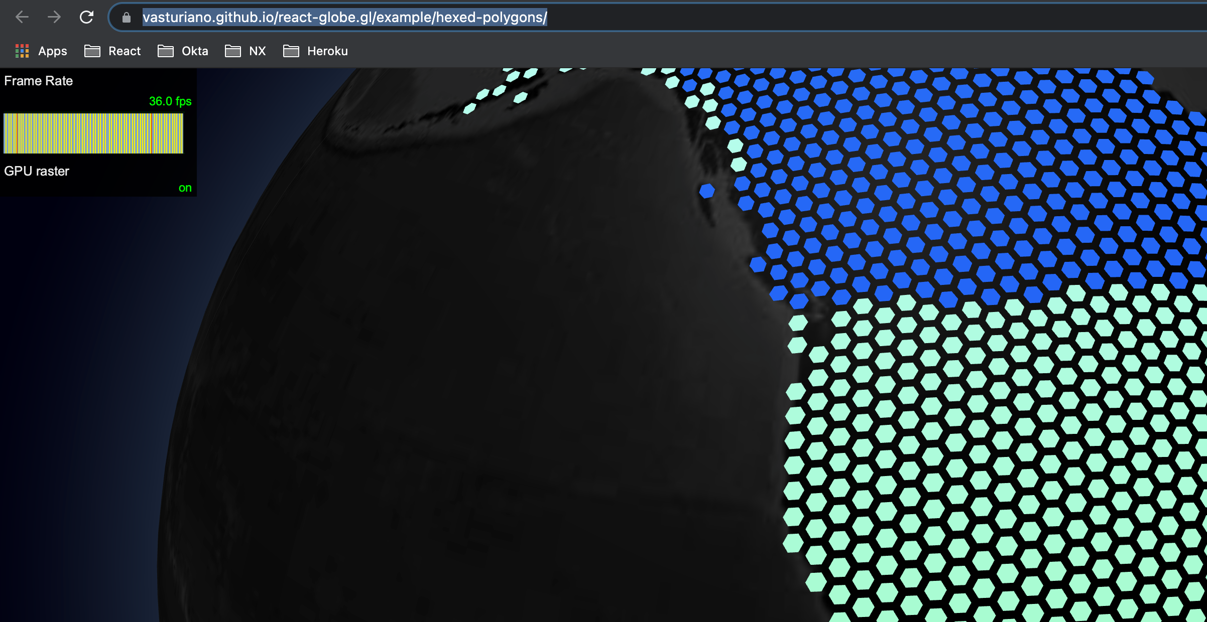 three-globe vs react-globe.gl performance · Issue #63 · vasturiano/react-globe.gl · GitHub