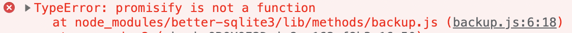 Error In Vue Ssr App · Issue 848 · Wiselibs Better Sqlite3 · Github