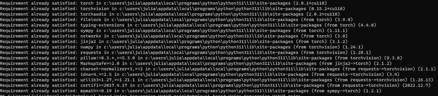 Gpu Not Detected · Issue 997 · Rvc Projectretrieval Based Voice