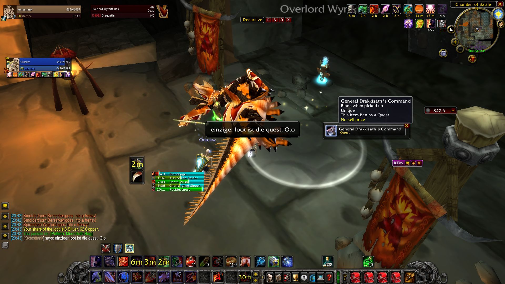 Lbrs Endboss Droppt Manchmal Keine Items · Issue 35 · Hateforge Wowbugtracker · Github
