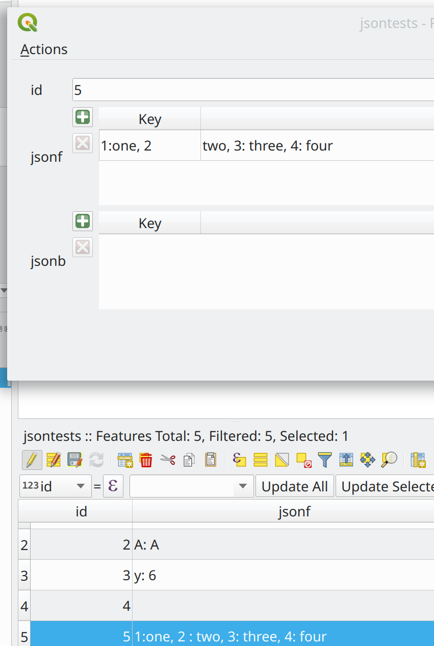 key/value widget representation gets messy when values contain punctuation marks like commas and ...