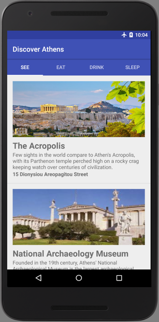 GitHub - kboul/TourGuideApp
