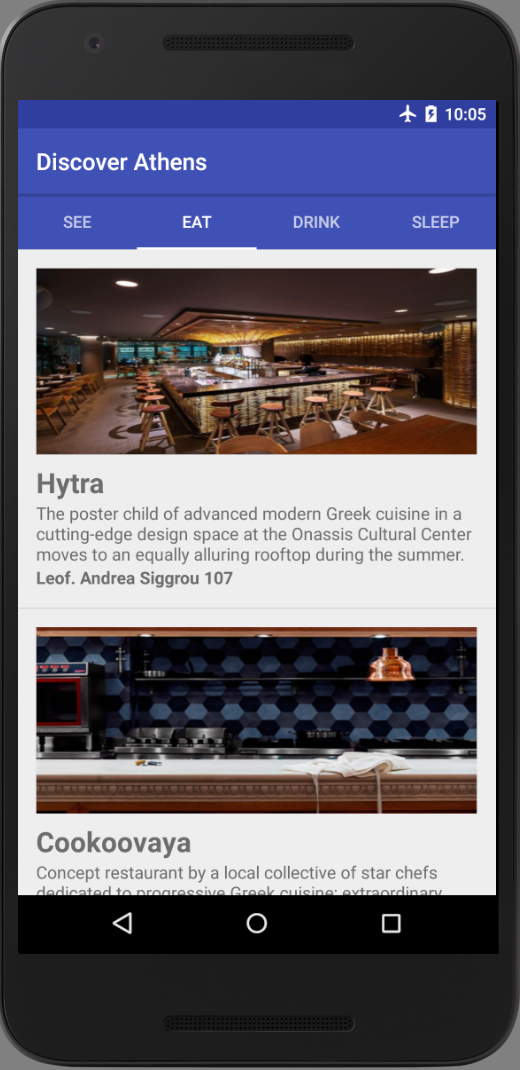 GitHub - kboul/TourGuideApp