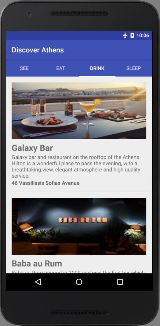GitHub - kboul/TourGuideApp