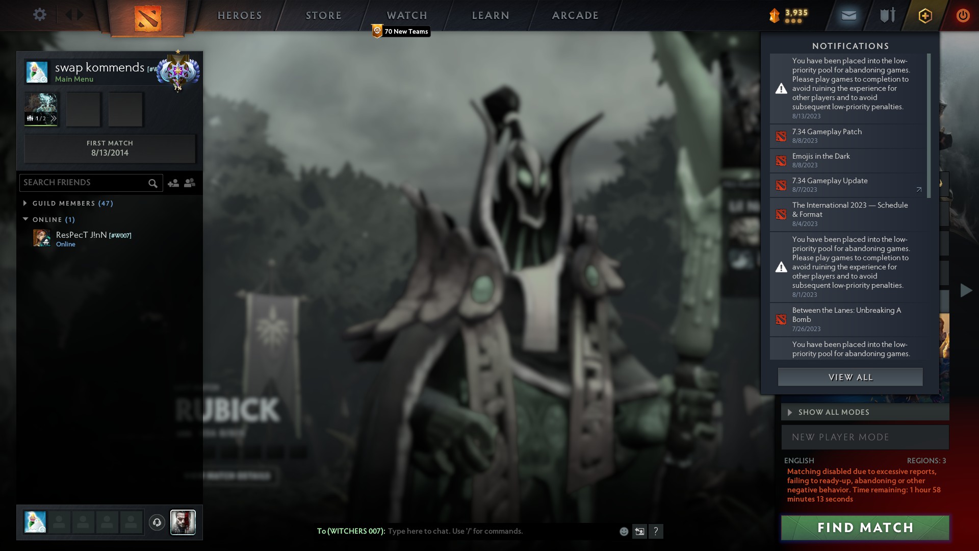 Bug Report and Request for Account Unban - Dota 2 · Issue #10655 · ValveSoftware/Dota2-Gameplay ...