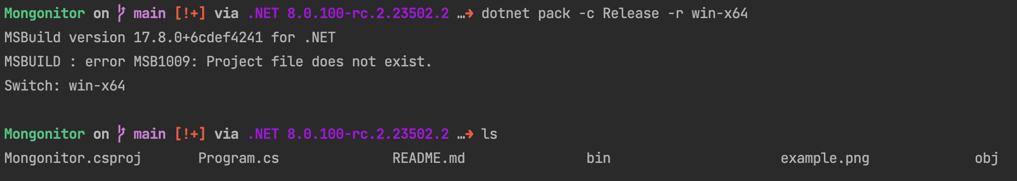 Unknown switch '--self-contained' · Issue #17683 · dotnet/installer · GitHub