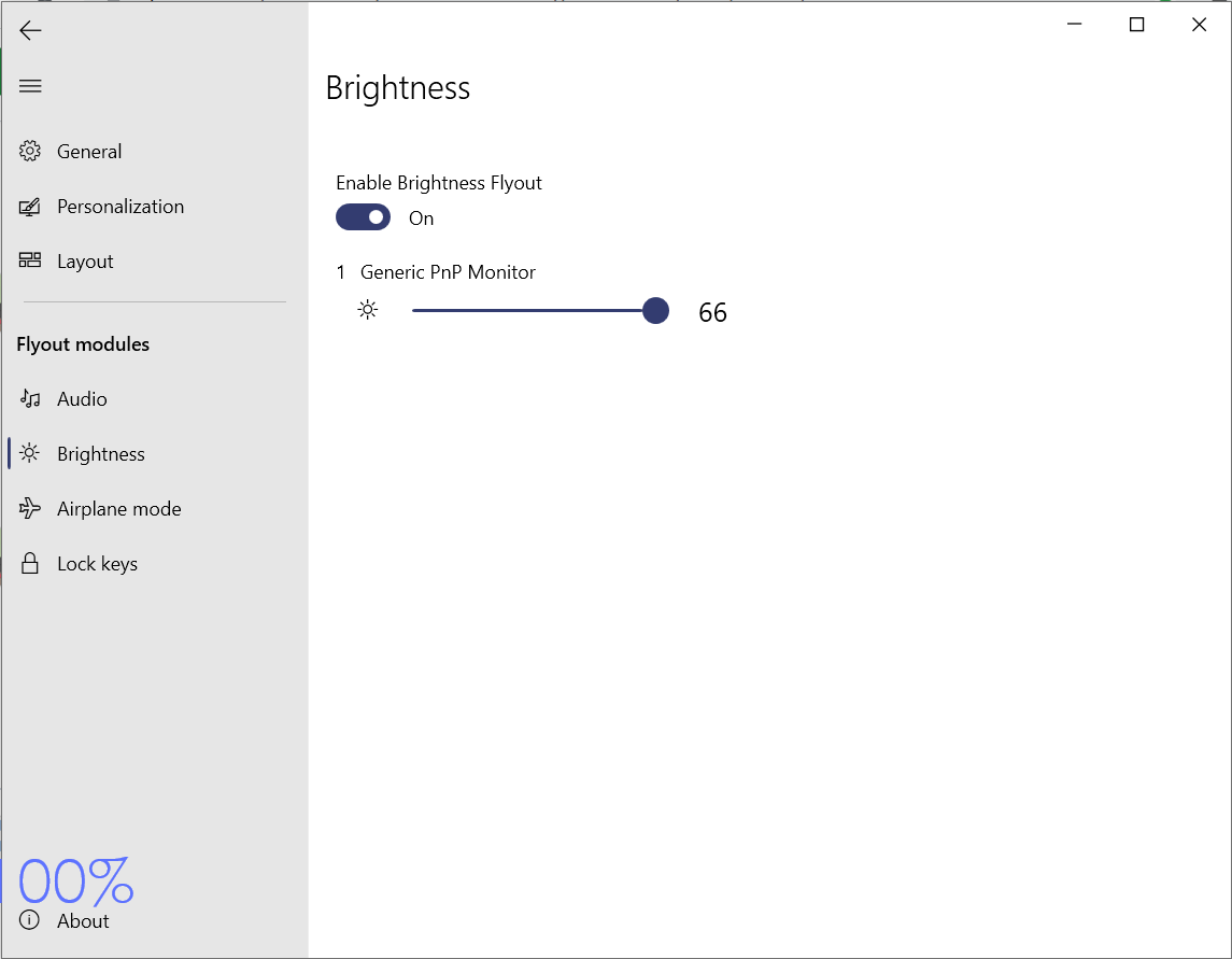 Broken "Brightness" Flyout in 0.10.0.0 version : showing incorrect data · Issue #1221 ...