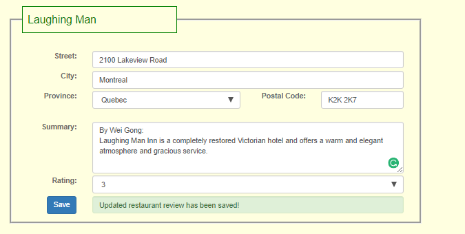 GitHub - ding0055/Restaurant-Review-application-: An ASP.NET MVC ...