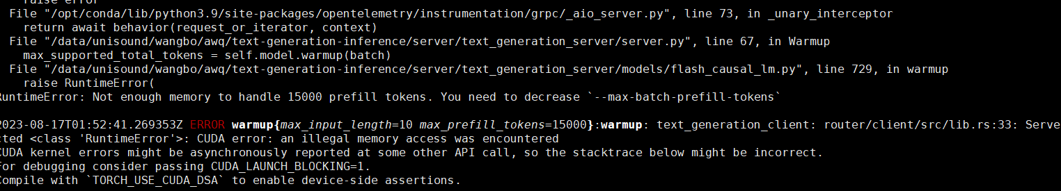 max batch total tokens problem · Issue #832 · huggingface/text-generation-inference · GitHub