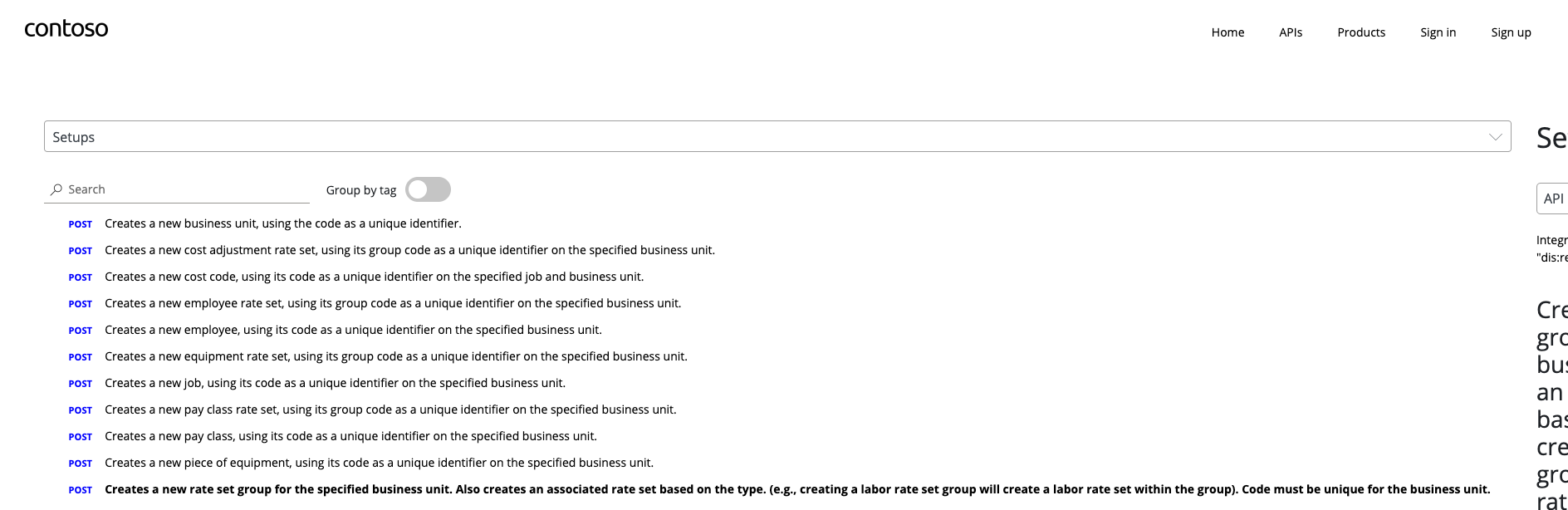 Long endpoint description pushes detail text off screen. · Issue #407 · Azure/api-management ...