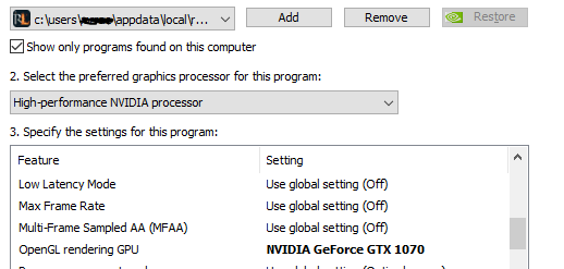 issues enabling the GPU Plugin, on laptop · Issue #14155 · runelite/runelite · GitHub