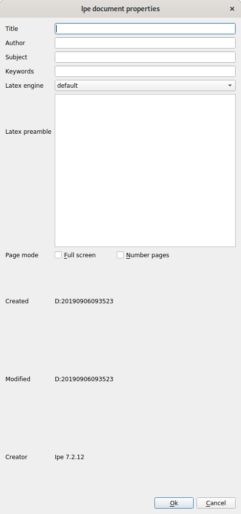 Improve editing experience of Latex preamble · Issue #261 · otfried/ipe · GitHub