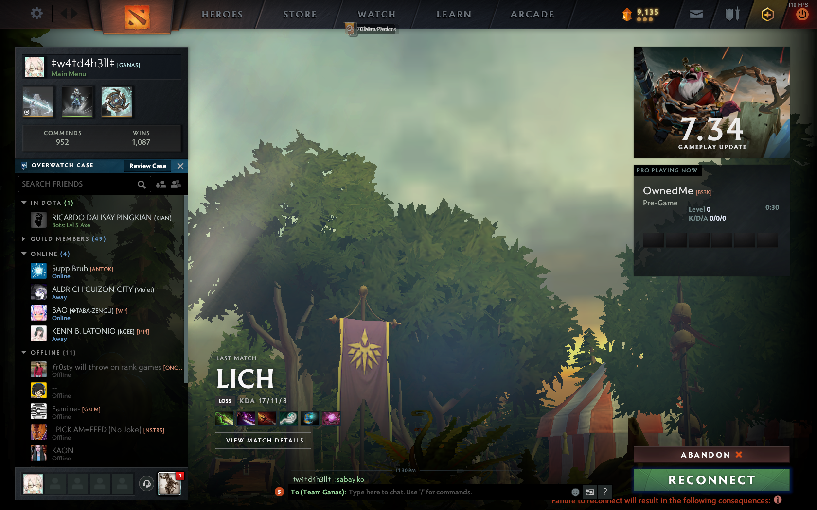 Cant Reconnect To The Game · Issue 10691 · Valvesoftwaredota2 Gameplay · Github