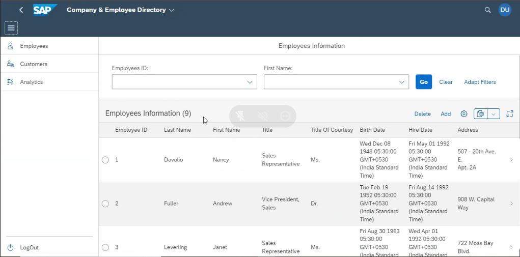 GitHub - Innomentor/Company-Employee-Directory-UI5: Company & Employee ...