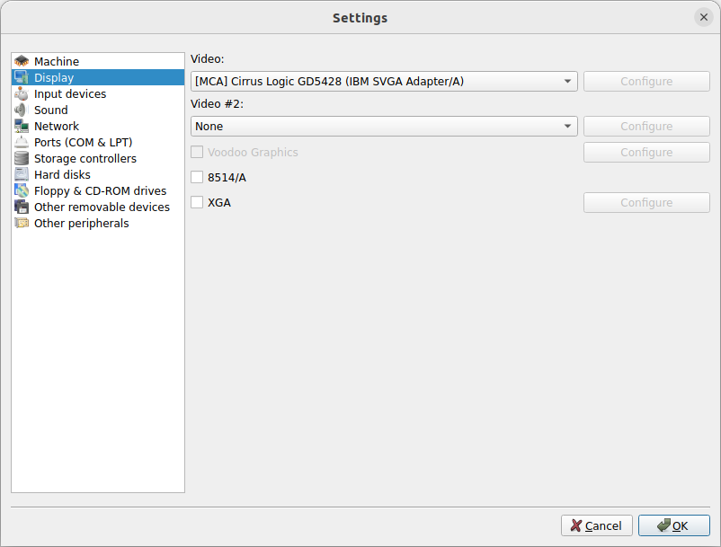Display option not working on IBM PS/2 · Issue #3593 · 86Box/86Box · GitHub