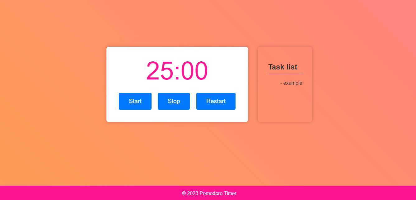 GitHub - emirpyazici/pomodoro: Pomodoro Timer 25 minutes in length ...