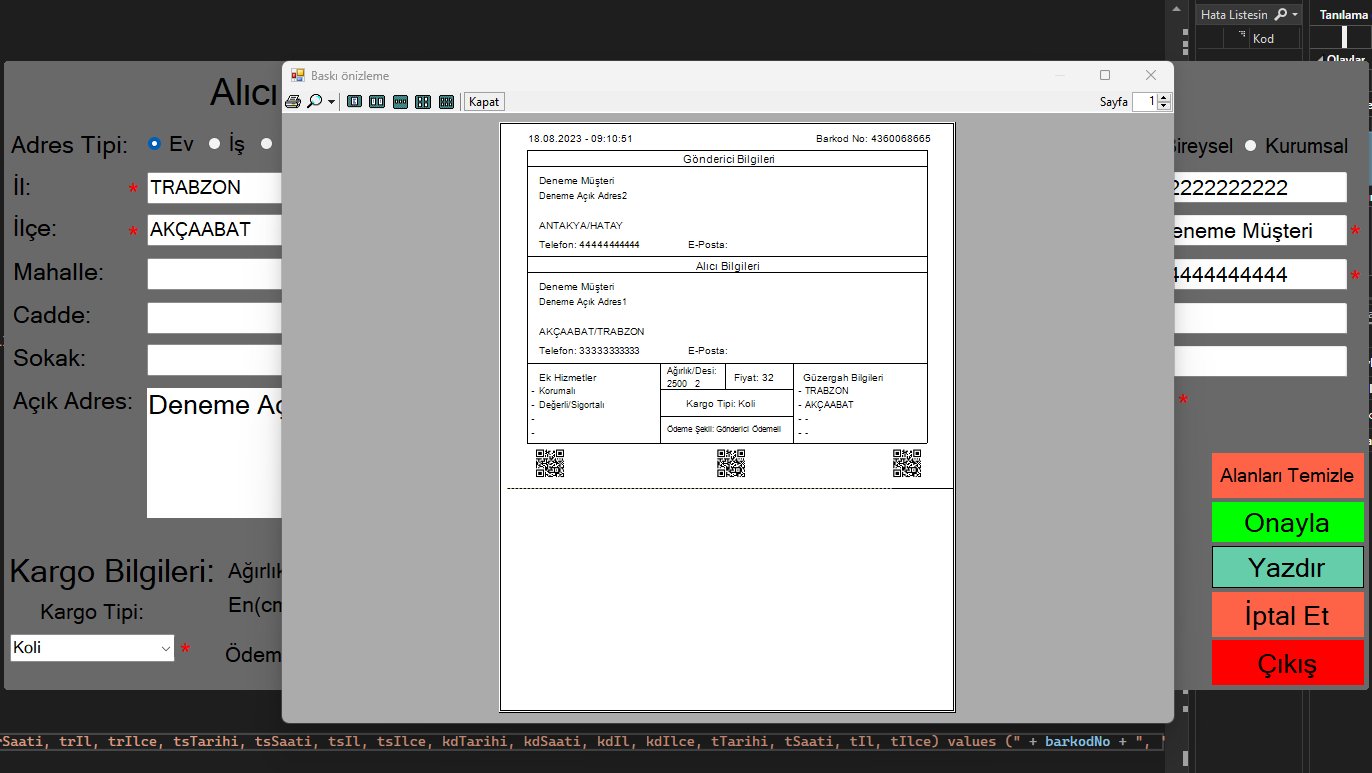 GitHub - merenisler/Kargo-Takip-Otomasyonu: C# Kargo Takip Otomasyonu