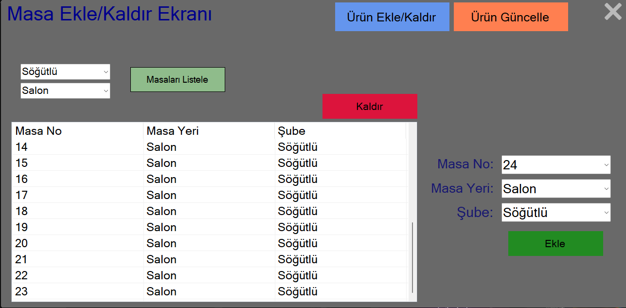 GitHub - merenisler/Restoran-Otomasyonu: C# Birden Çok Fonksiyonlu ...