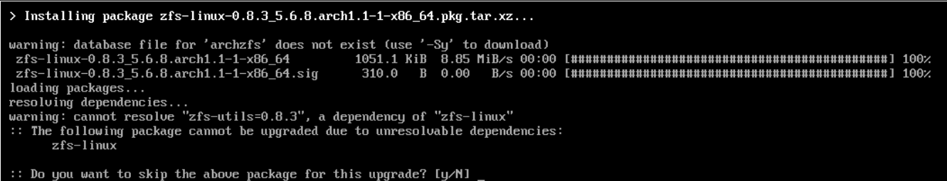 Dynamically build/load ZFS module on default archiso · Issue #337 · archzfs/archzfs · GitHub
