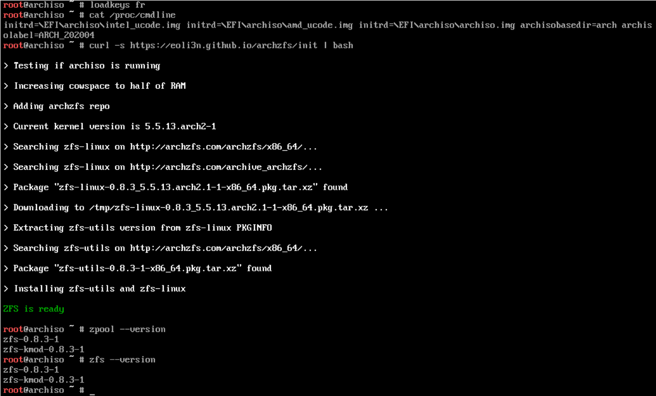 Dynamically build/load ZFS module on default archiso · Issue #337 · archzfs/archzfs · GitHub