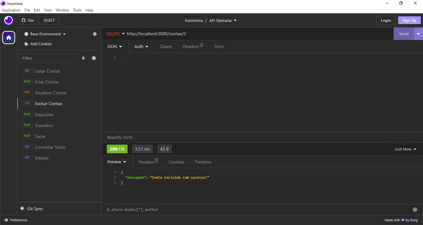 GitHub - MonalisaFB/API-Sistema-Bancario