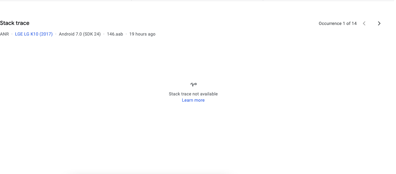 Anrs In Android · Issue 3661 · Firebasefirebase Android Sdk · Github 5869