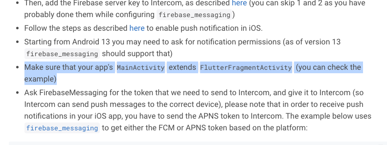 Exception with PlatformViews when using FlutterFragmentActivity · Issue #273 · v3rm0n/intercom ...