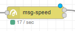 Make the interval more configurable · Issue #6 · bartbutenaers/node-red-contrib-msg-speed · GitHub