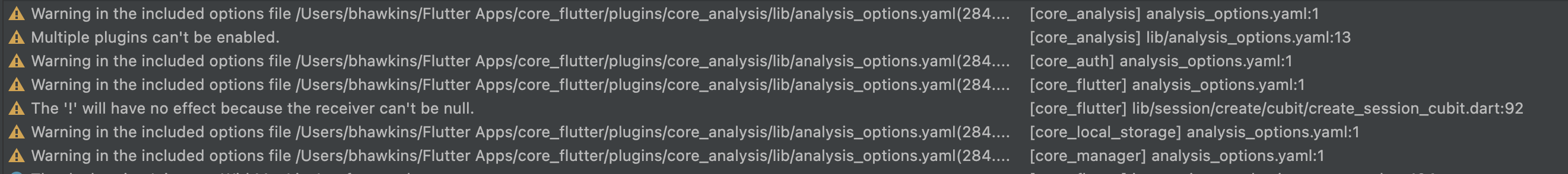 After Upgrading To Flutter 3 7 6 Flutter Analyze Is Throwing An Error About Multiple Plugins