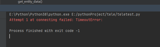 Attempt 1 at connecting failed: TimeoutError: · Issue #4179 · LonamiWebs/Telethon · GitHub