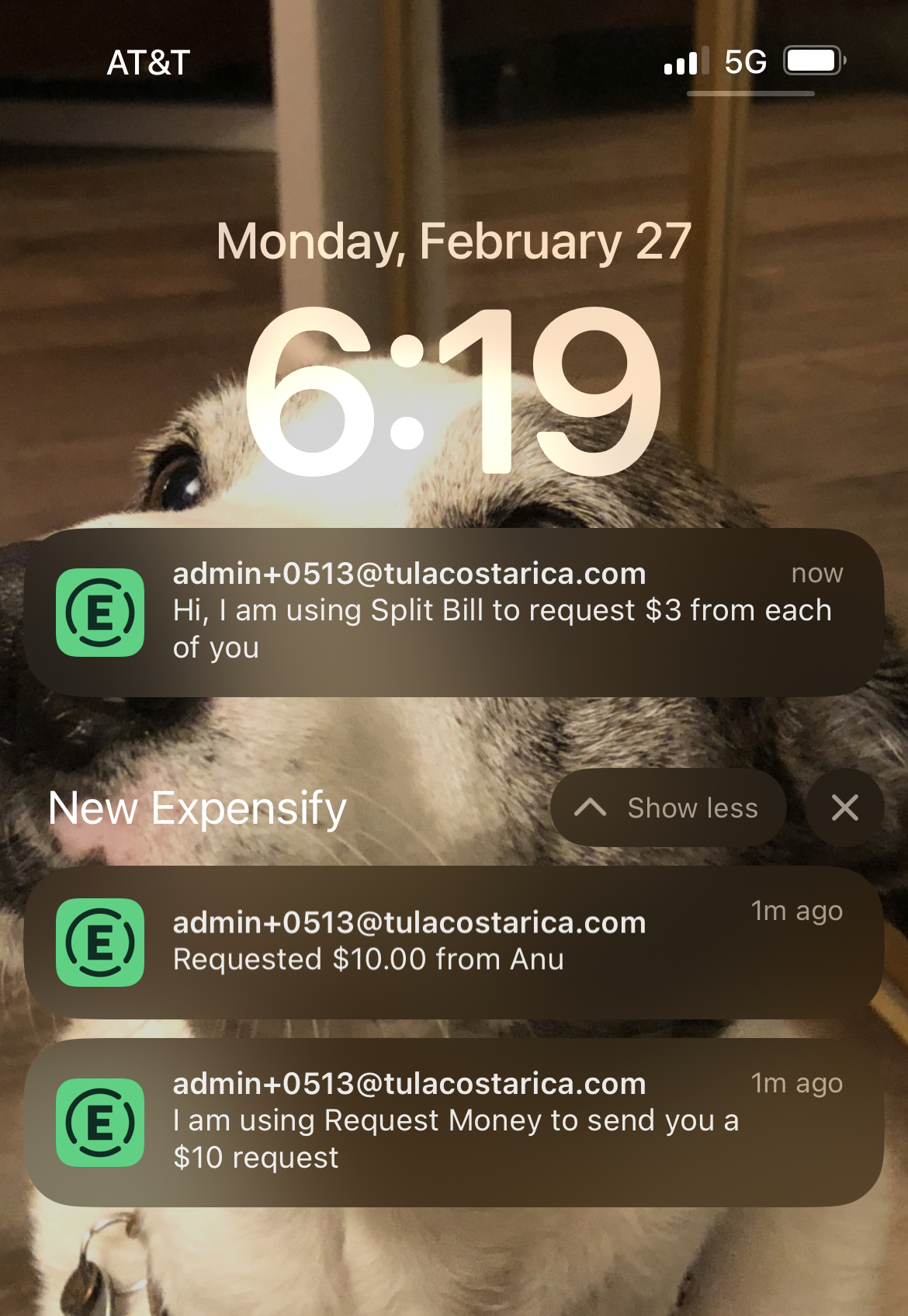 No new notification is being sent for split bill in group on android app · Issue #15421 ...