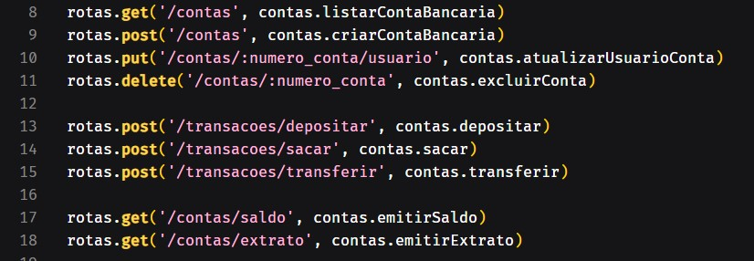 GitHub - MateusRangel1101/Projeto-Sistema-Bancario: Projeto Piloto de API para um Banco Digital