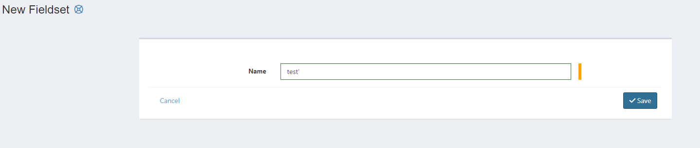 Display Issue Creating New Fieldset With Single Quote · Issue #13450 · snipe/snipe-it · GitHub