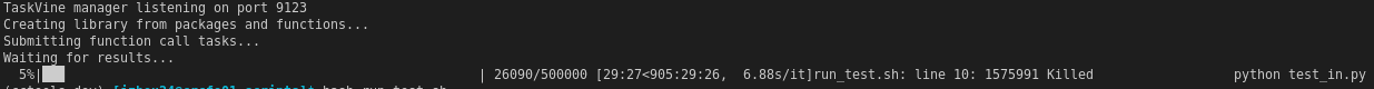 Vine Function Calls Failed At Large Scale Of Workers And Tasks · Issue 3572 · Cooperative