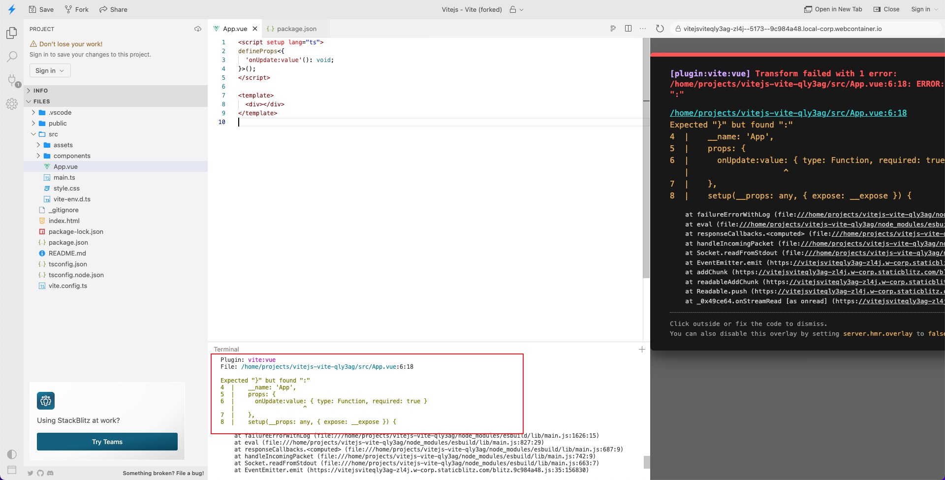Sfc Generate Wrong Code When Use `onupdatevalue` As `defineprops` Key · Issue 8291 · Vuejs 2230