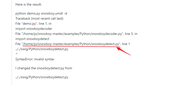 Snowboy on RASPIAN!! Not windows!! · Issue #267 · Kitt-AI/snowboy · GitHub