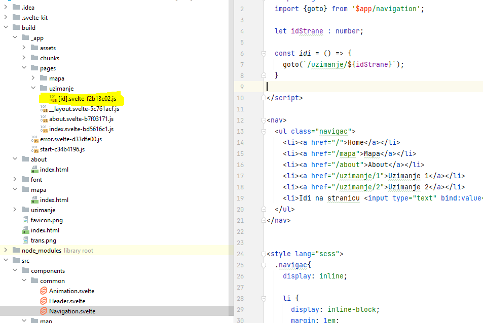 Generated filenames containing "[" and "]" characters. · Issue #2640 · sveltejs/kit · GitHub