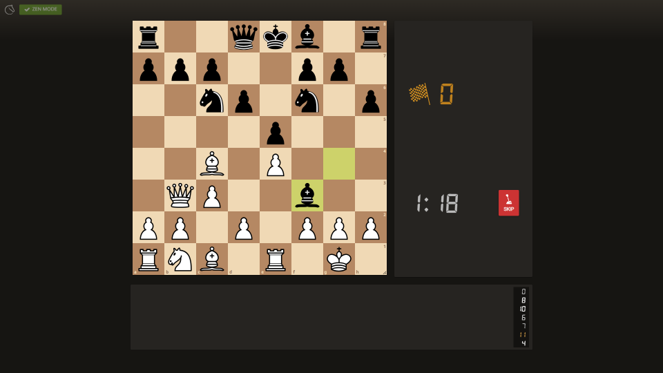 More consistent and less distracting Puzzle Racer Zen Mode · Issue #13433 · lichess-org/lila ...