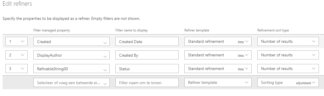Custom Refiners not available · Issue #289 · pnp/sp-dev-solutions · GitHub
