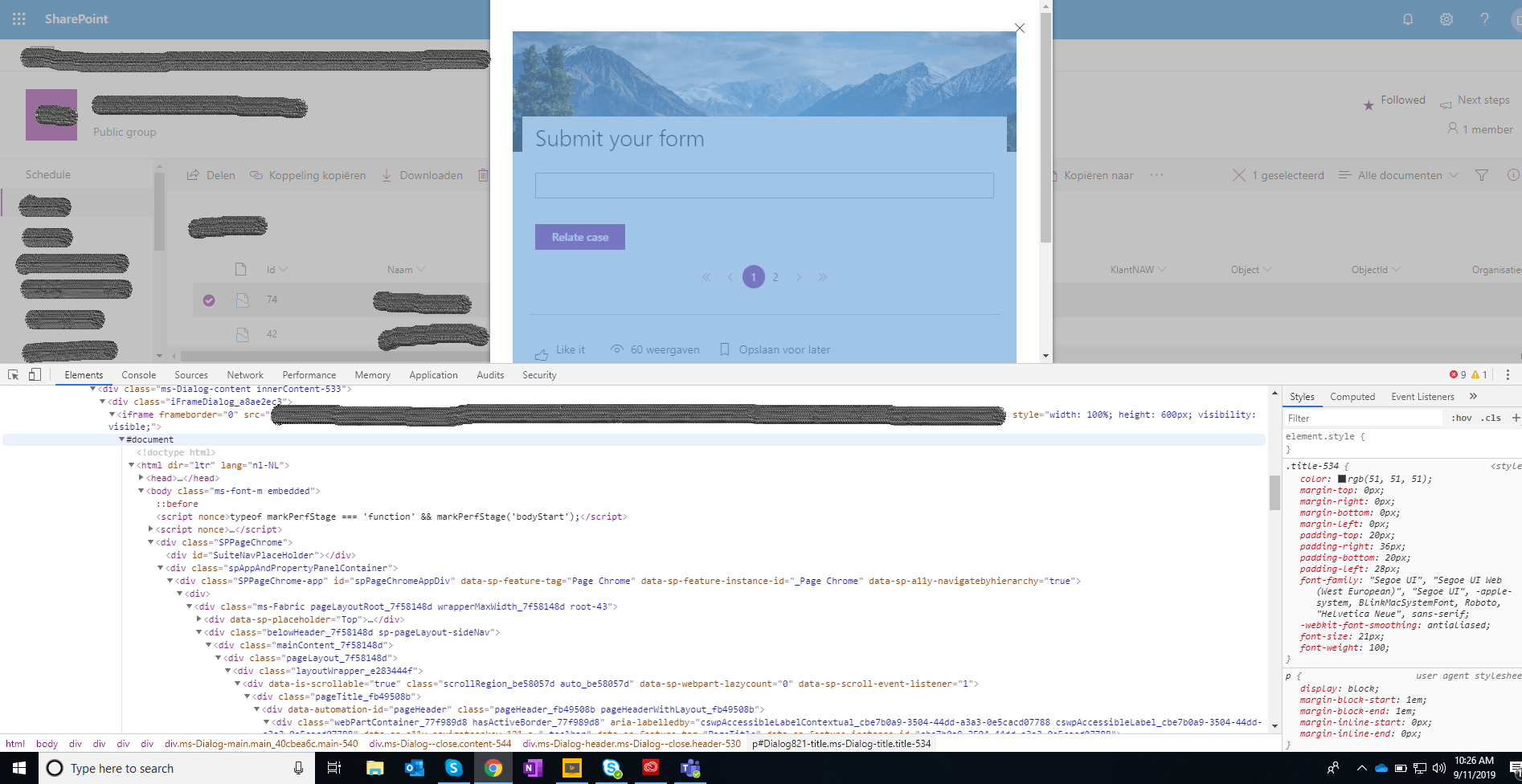 IFrameDialog How to close the IFrameDialog from the page loaded · Issue #364 · pnp/sp-dev-fx ...