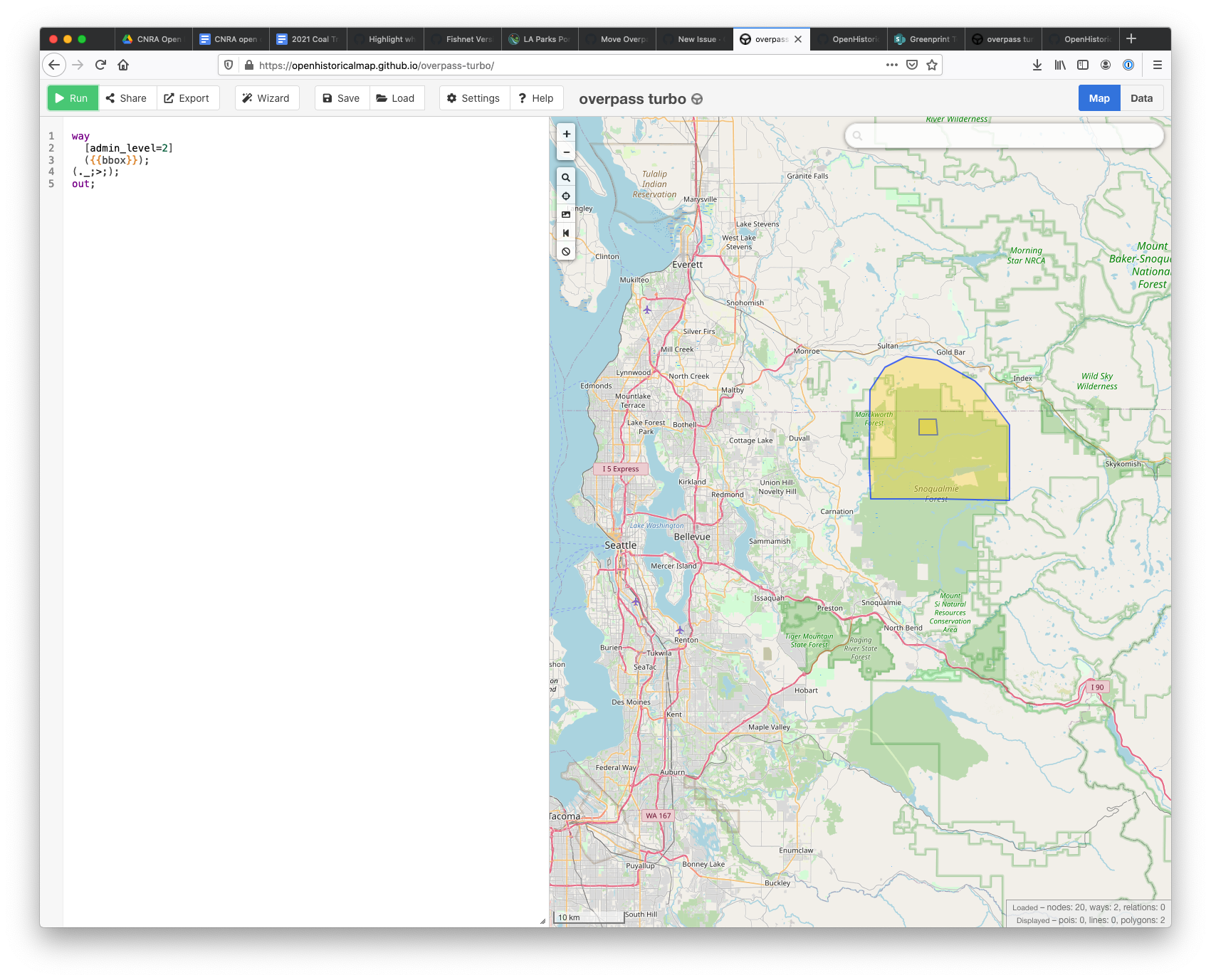 Add OHM vector basemap to Overpass Turbo interface · Issue #228 · OpenHistoricalMap/issues · GitHub