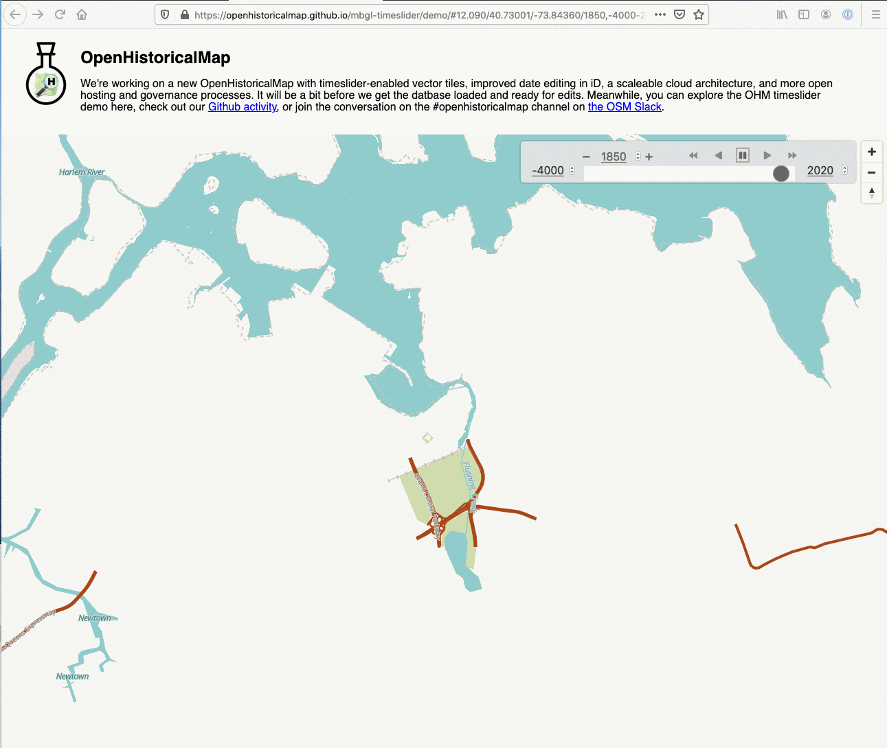 Level 13 display issue with new push. · Issue #234 · OpenHistoricalMap/issues · GitHub