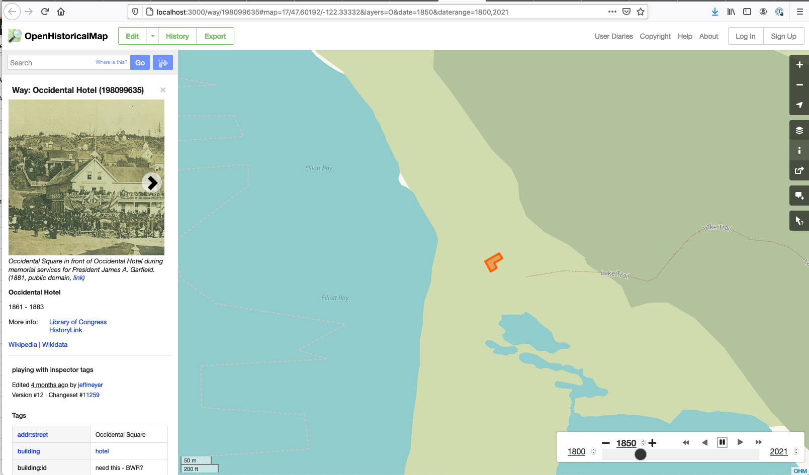 Zoom to selected node/way/relation on page load · Issue #232 · OpenHistoricalMap/issues · GitHub
