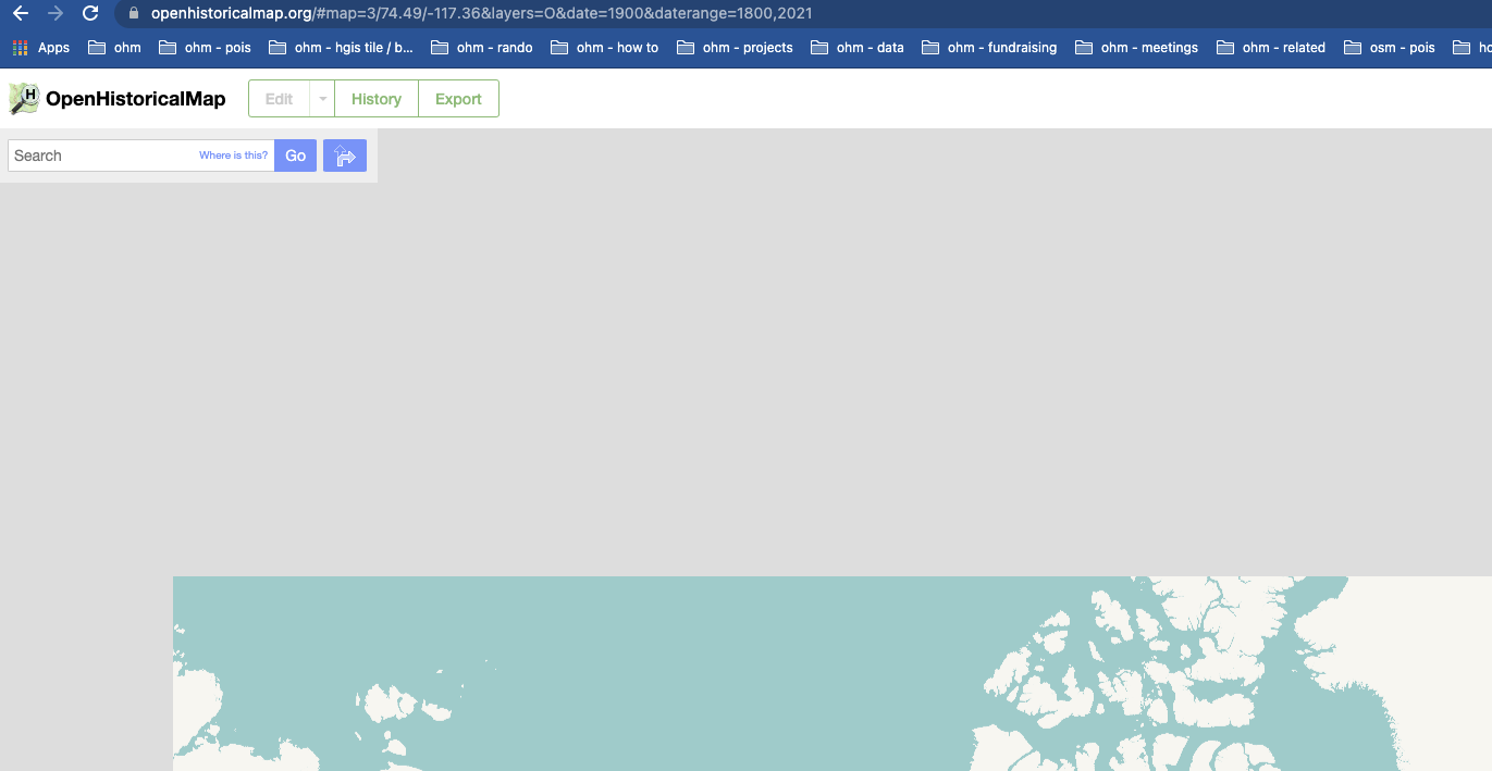 continued gray tiles and timeslider console errors · Issue #277 · OpenHistoricalMap/issues · GitHub